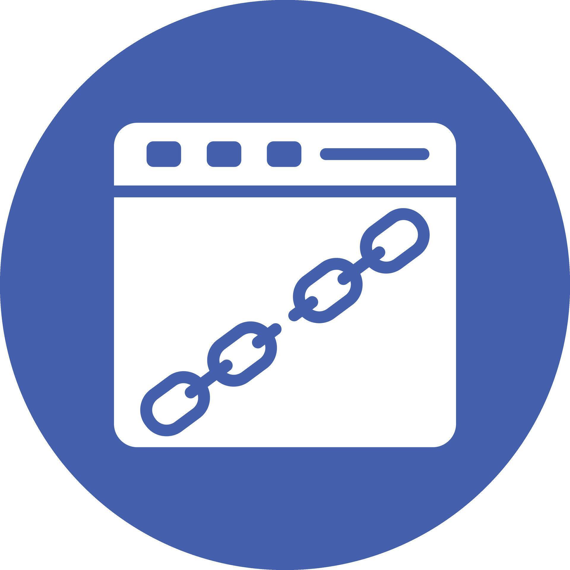 Broken Link Vector Icon 37138125 Vector Art at Vecteezy Broken Link Vector Icon 37138125 Vector Art at Vecteezy