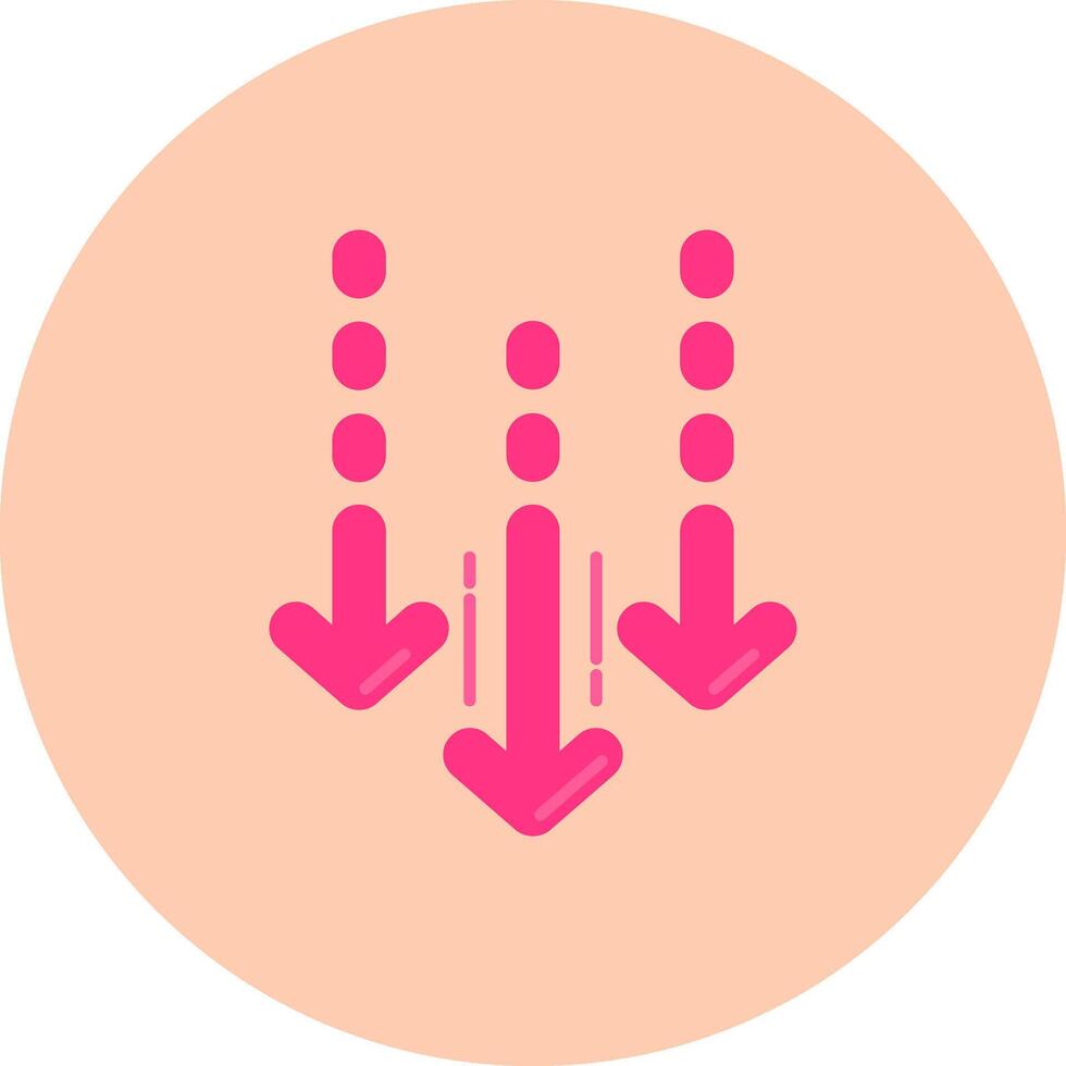 Decrease Flat Circle Icon 37143690 Vector Art at Vecteezy