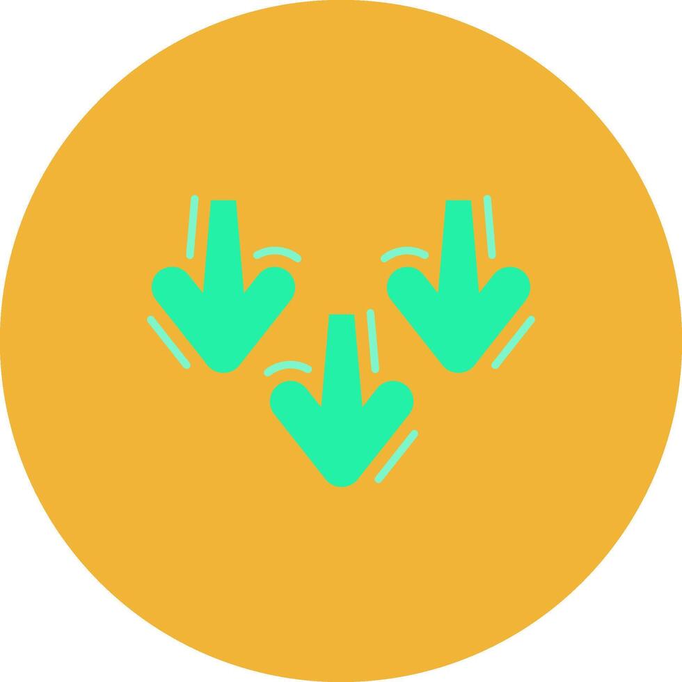 Decrease Flat Circle Icon 37143706 Vector Art at Vecteezy