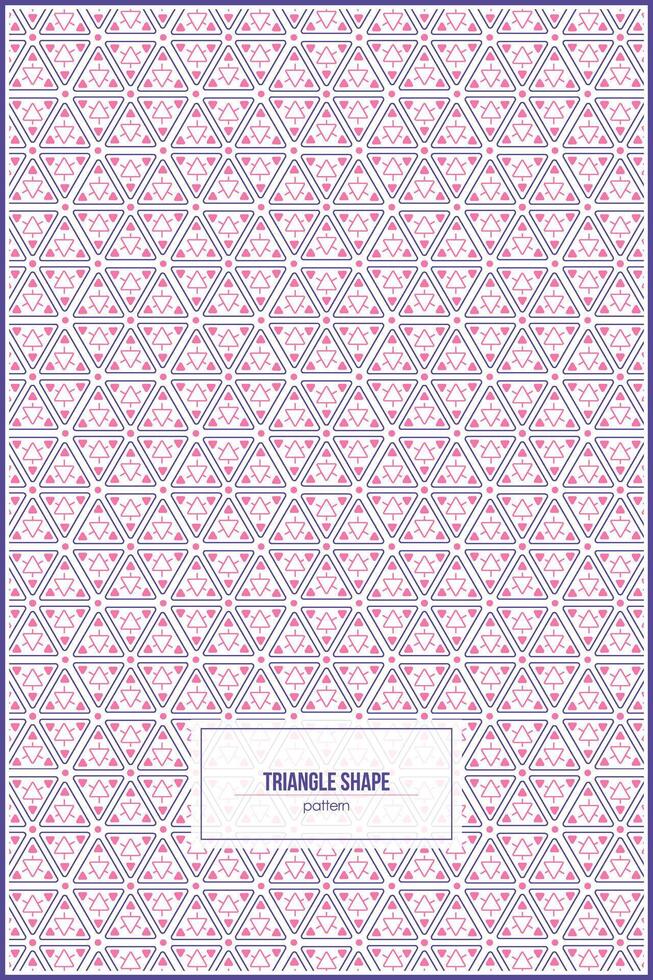 beautiful pink triangle shape pattern with modern line style 37148198 ...