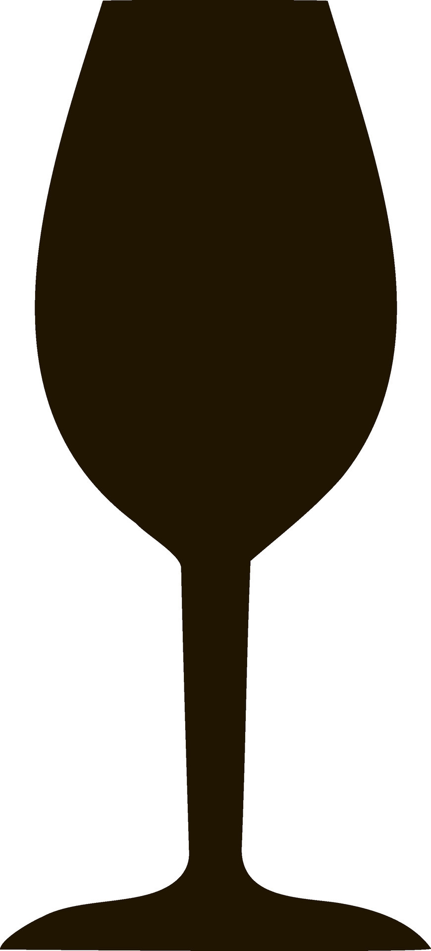 Wine Glass Toast Icon Tencil Vector Illustration 37152818 Vector Art At Vecteezy