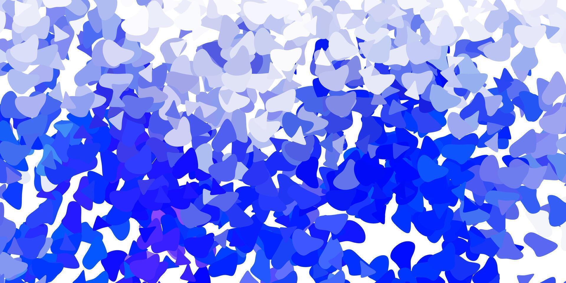 Light blue vector pattern with abstract shapes. 37153357 Vector Art at ...