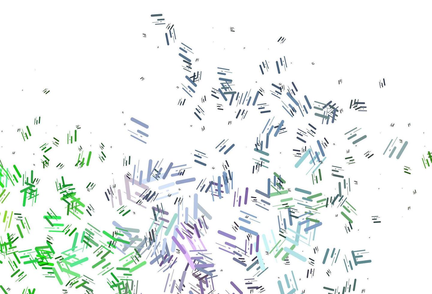 Light Multicolor, Rainbow vector background with straight lines ...