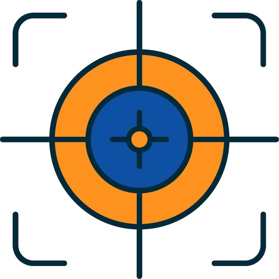 Aim Line Filled Two Colors Icon 37157072 Vector Art at Vecteezy Aim Line Filled Two Colors Icon 37157072 Vector Art at Vecteezy