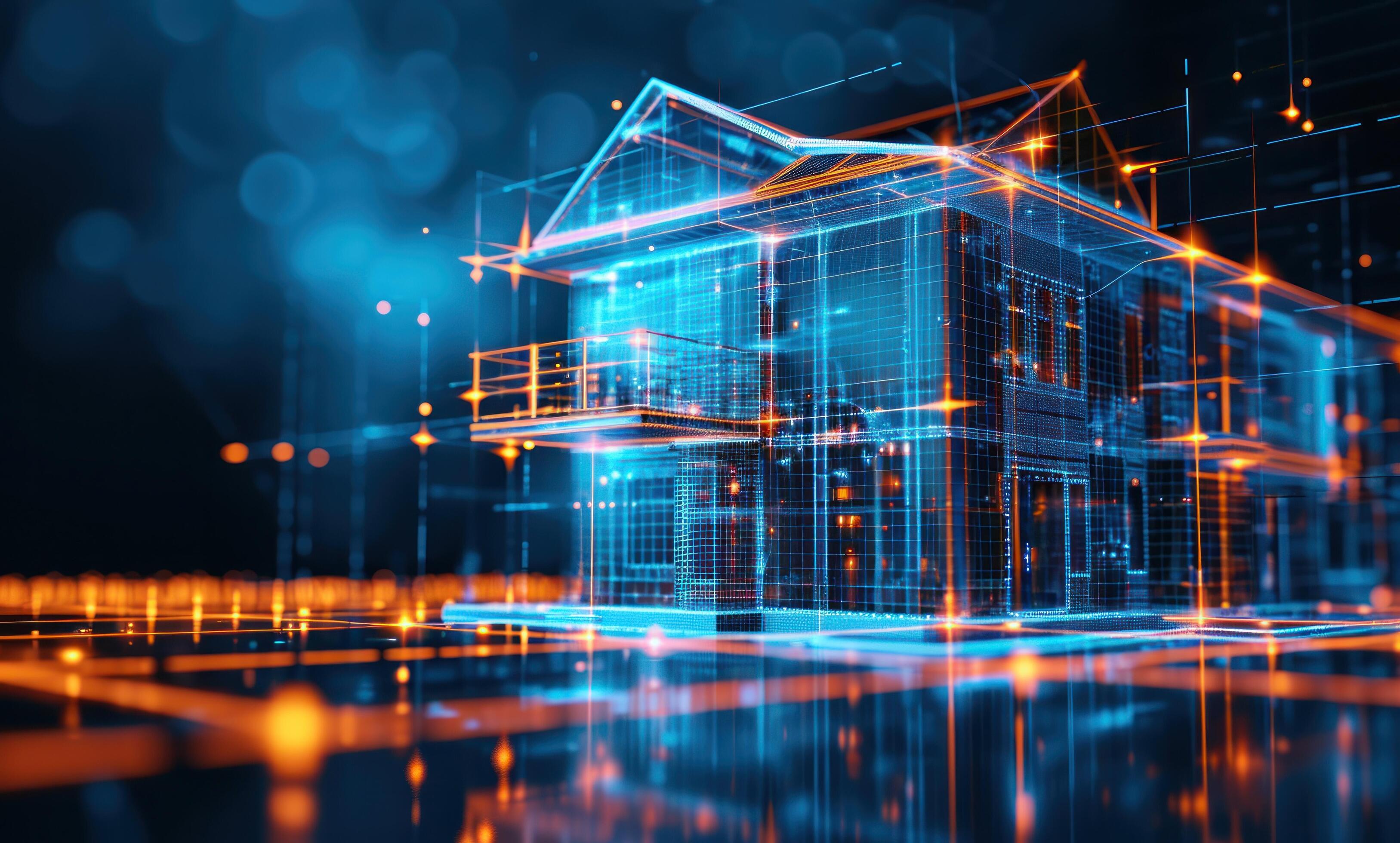 AI generated real estate digital visualization property 37168254 Stock ...