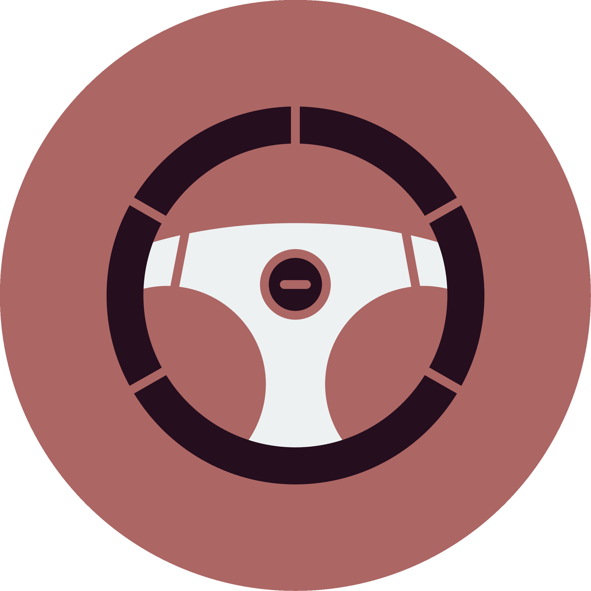 Steering Wheel Vector Icon 37169922 Vector Art at Vecteezy