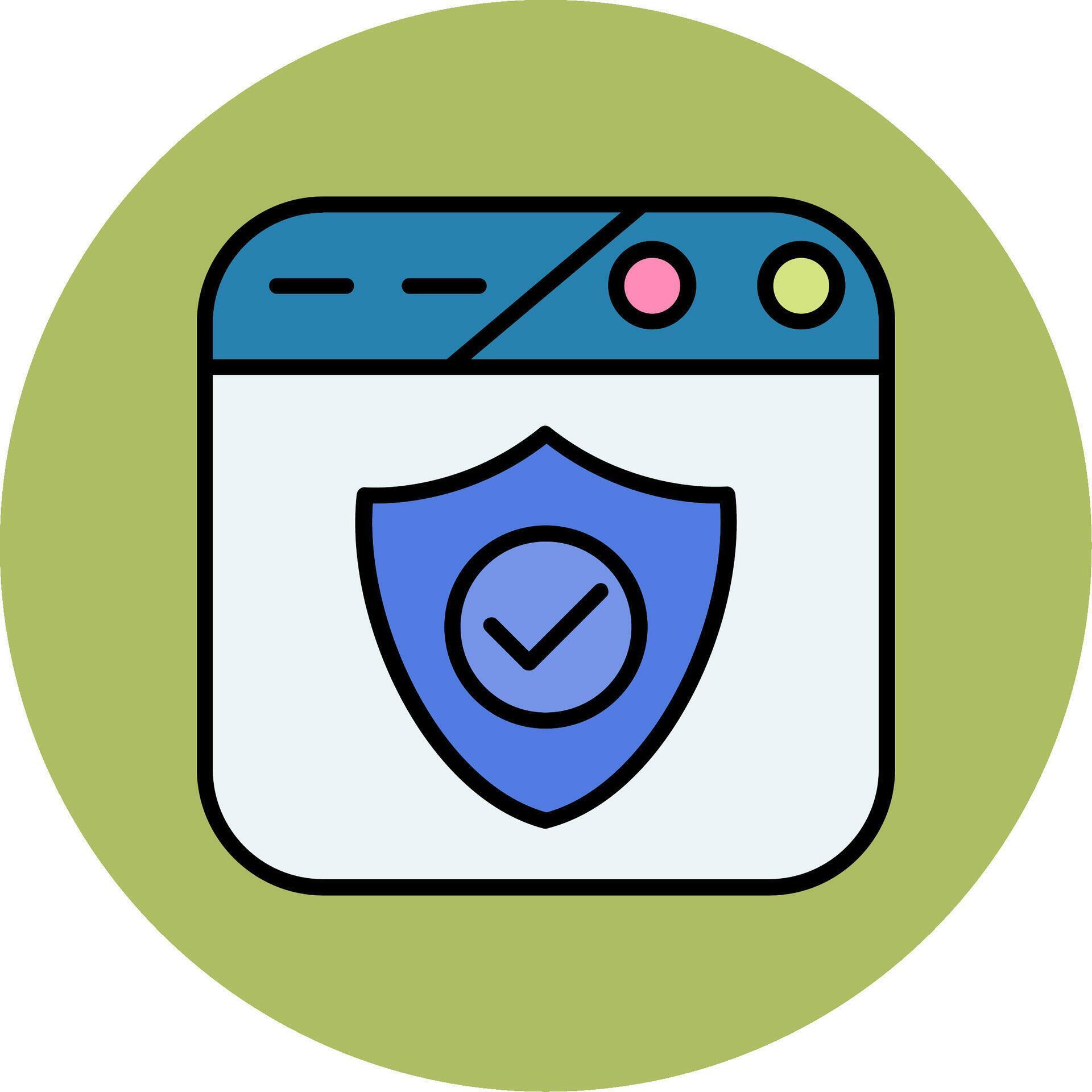 Web Security Vector Icon 37187646 Vector Art At Vecteezy