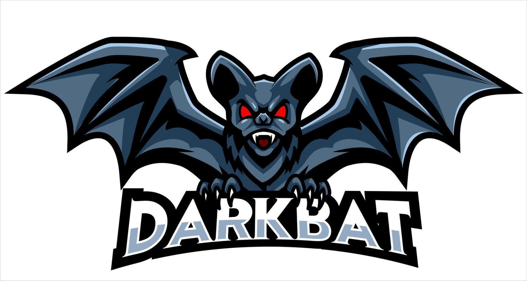 Bat mascot logo esport team 37198661 Vector Art at Vecteezy