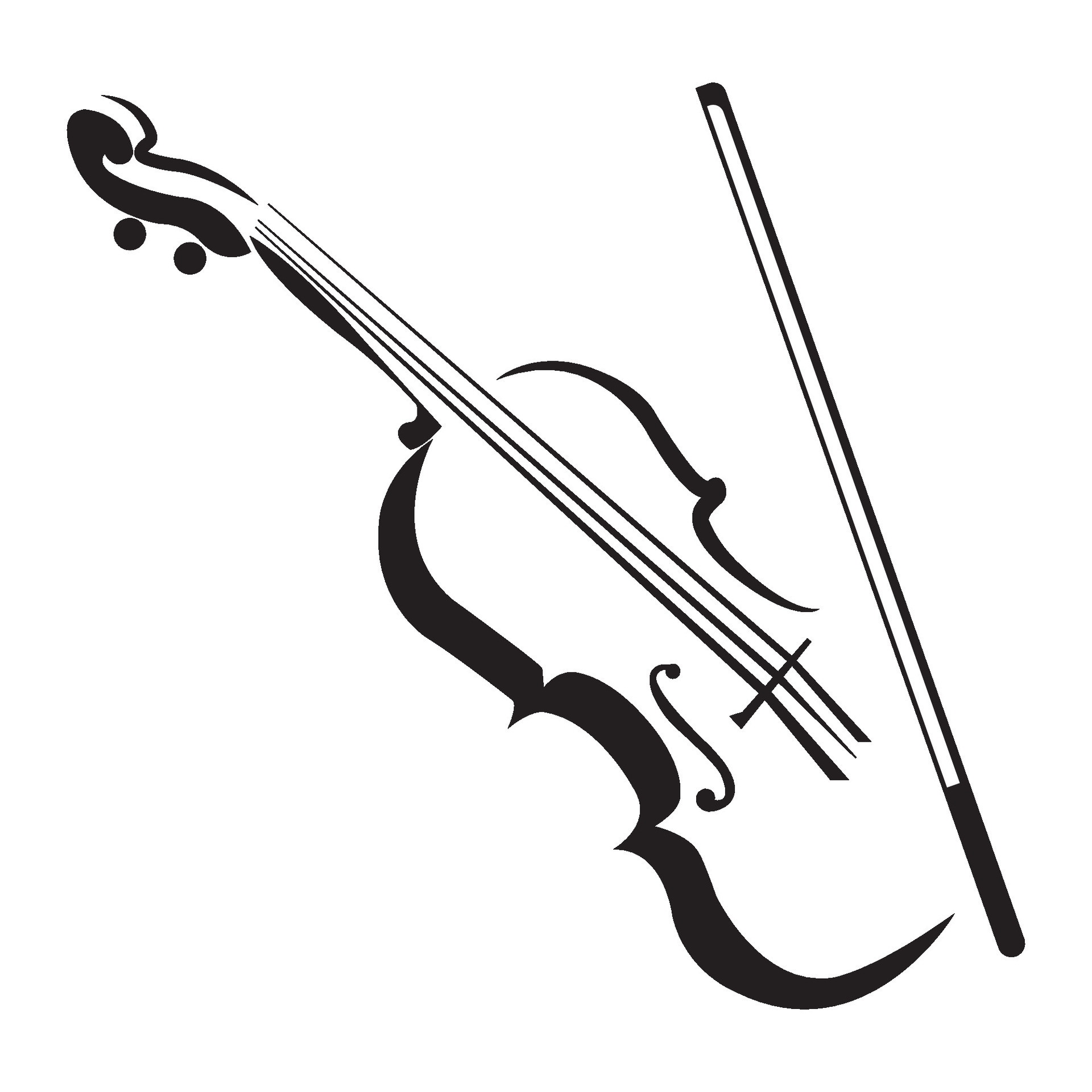 Violin Icon Logo Vector Design Template 37204597 Vector Art At Vecteezy