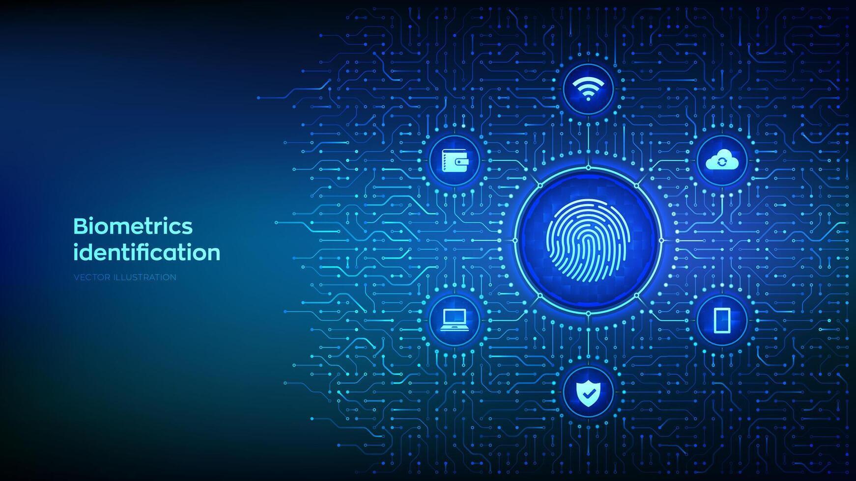 Fingerprint Scanning Biometrics Identification Personal Data