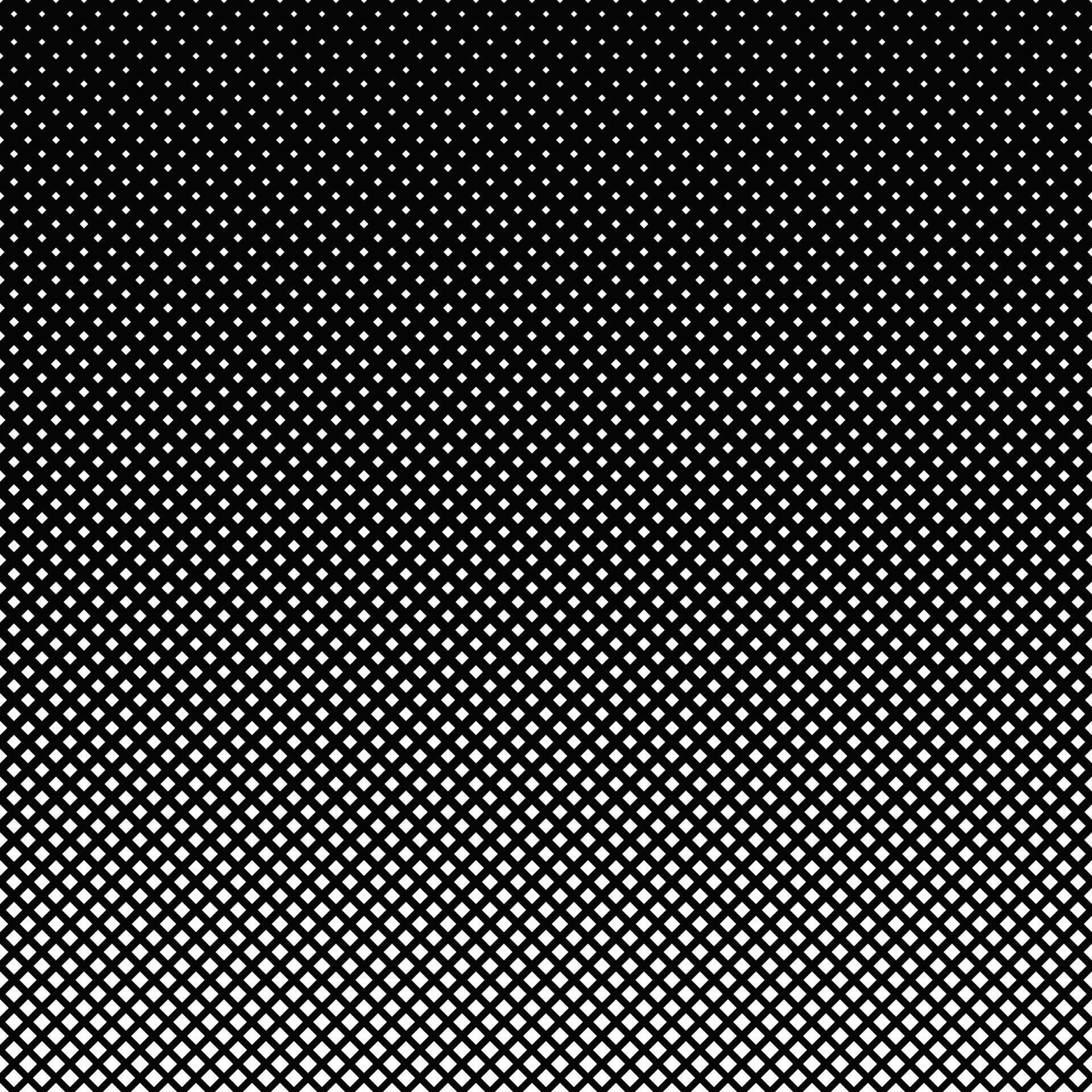 Geometrical Repeating Square Pattern Background Monochrome Vector