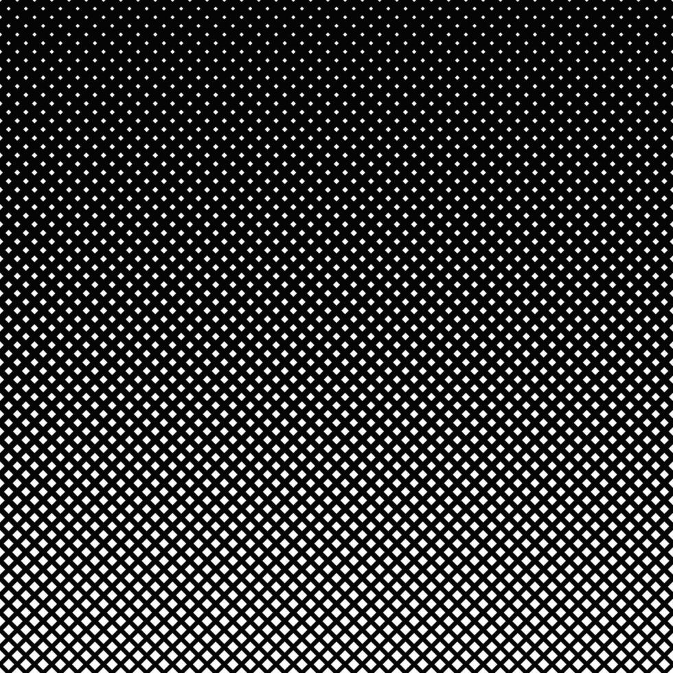 Geometrical Repeating Square Pattern Background Monochrome Vector