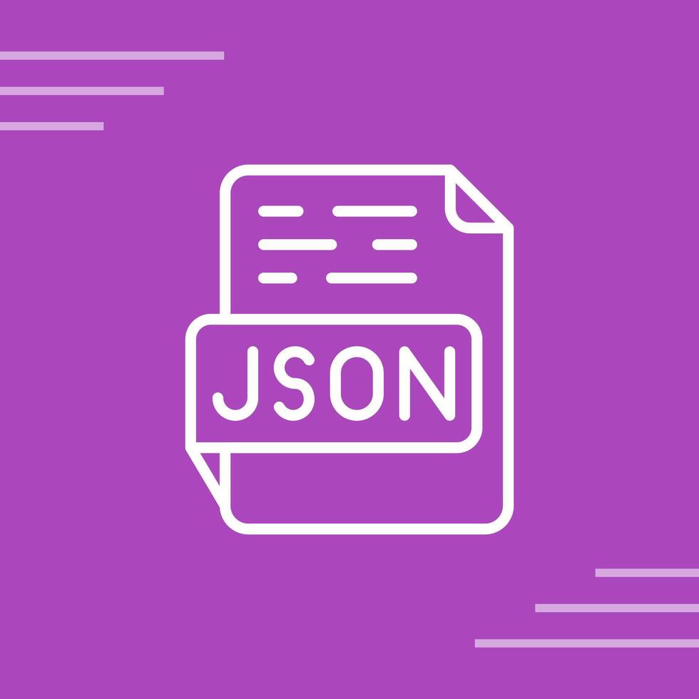 JSON Vector Icon 37215463 Vector Art at Vecteezy