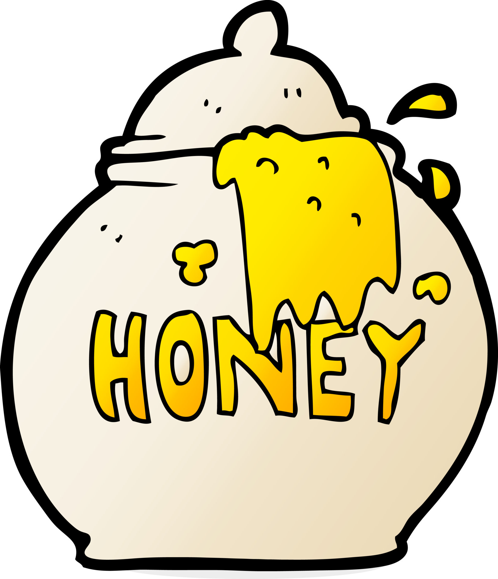 cartoon honey pot 37219609 PNG