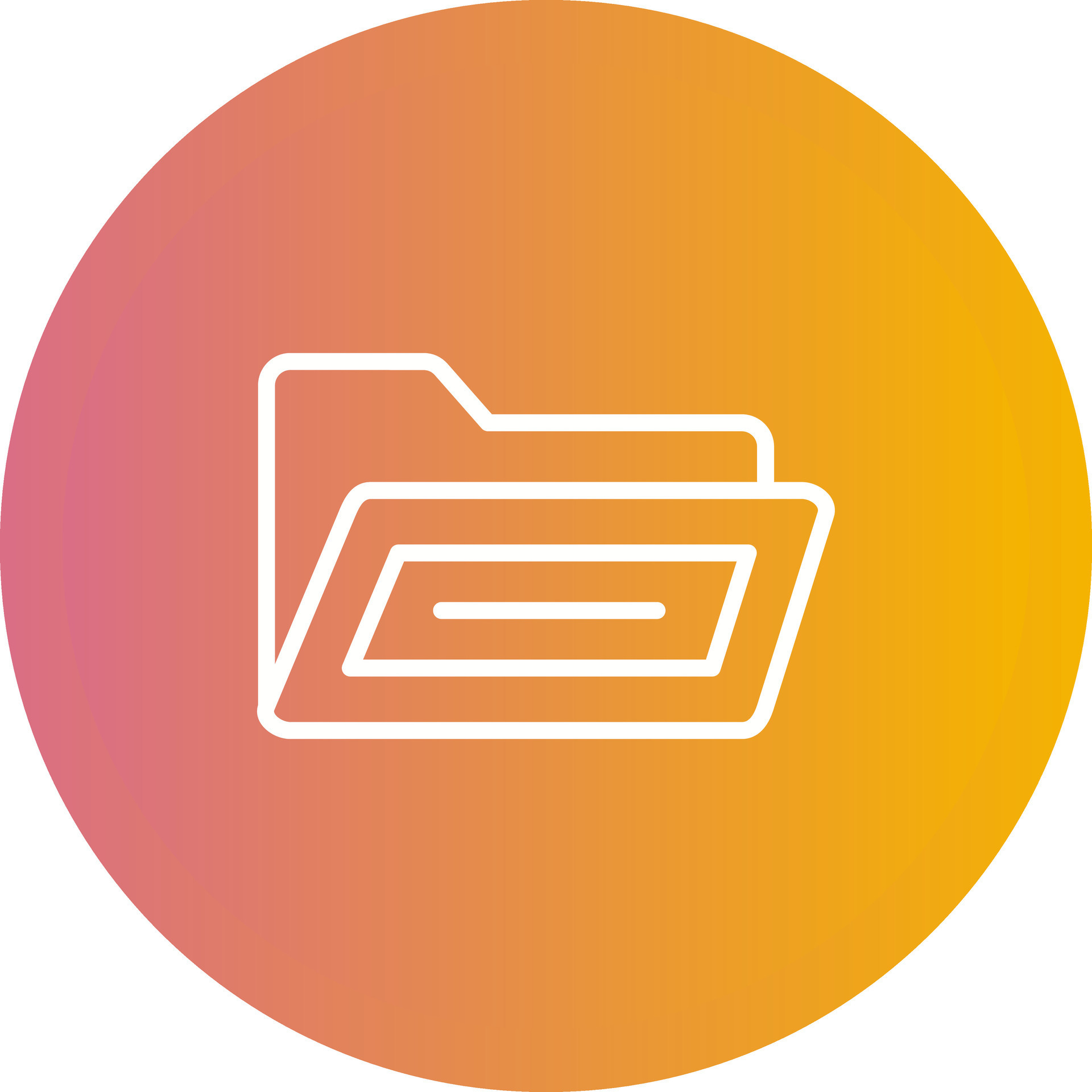 Open File Folder Vector Icon 37228650 Vector Art at Vecteezy