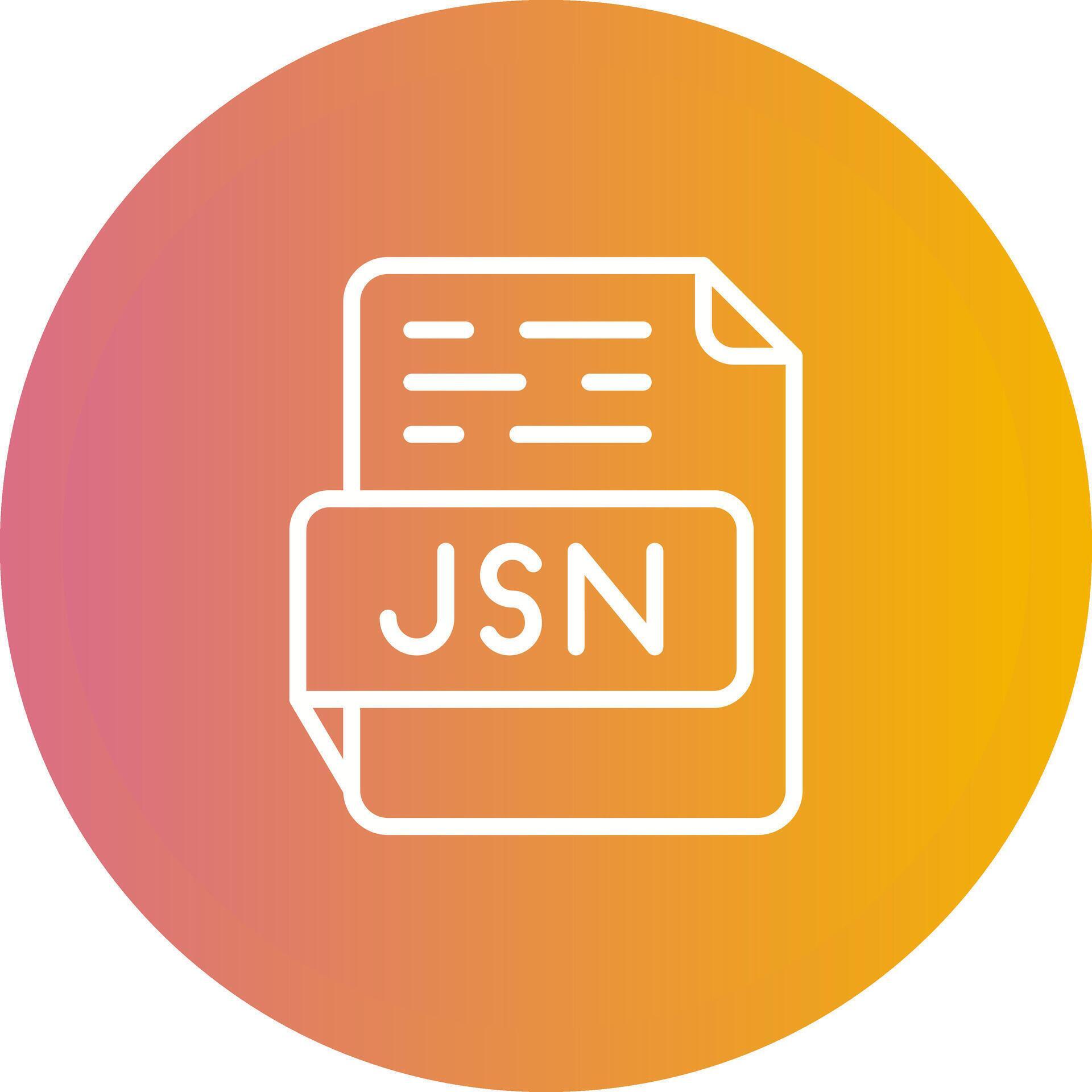 JSON Vector Icon 37229703 Vector Art at Vecteezy