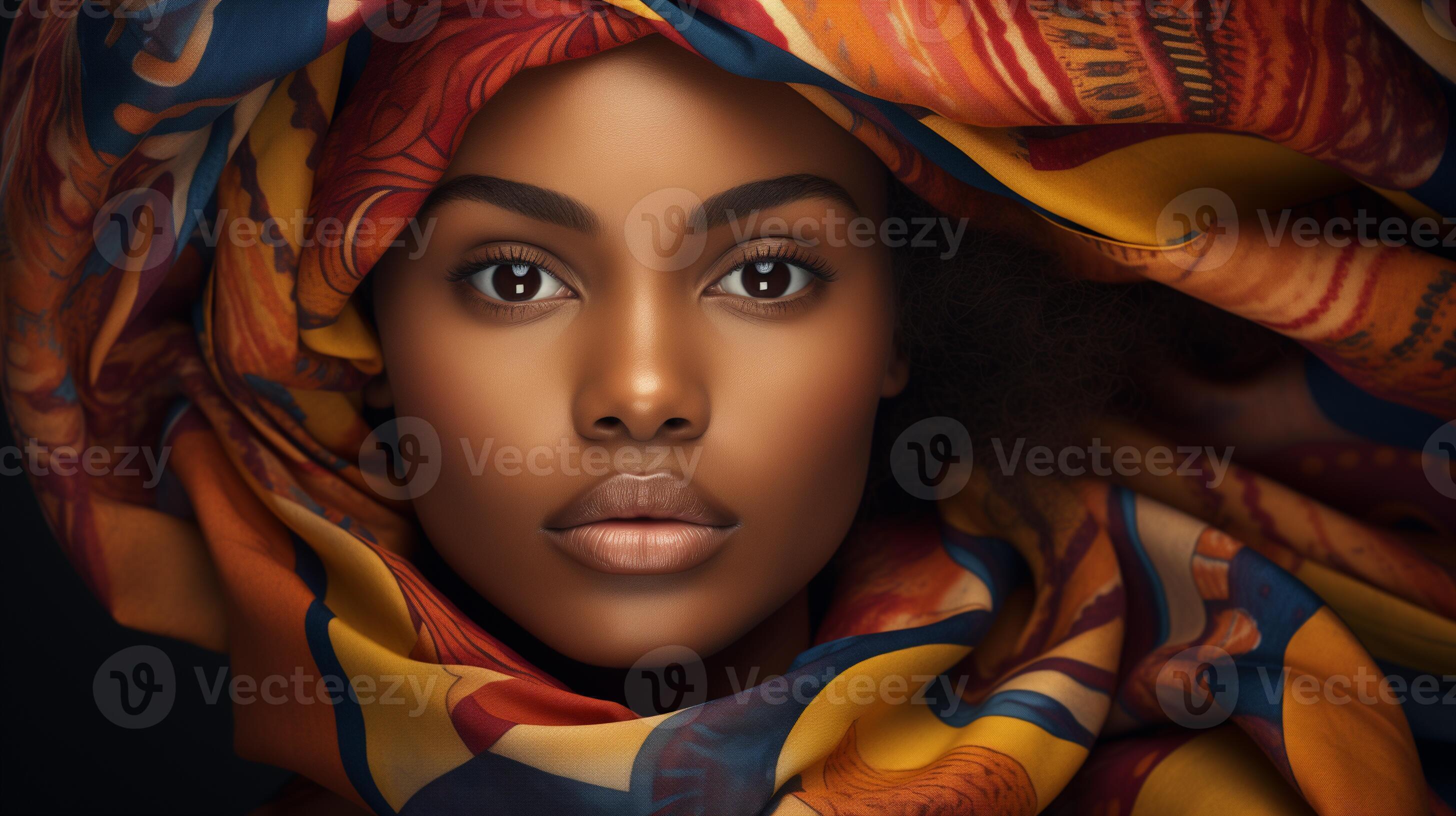 AI generated Radiant Diversity Portrait Visual representation featuring ... AI generated Radiant Diversity Portrait Visual representation featuring ...