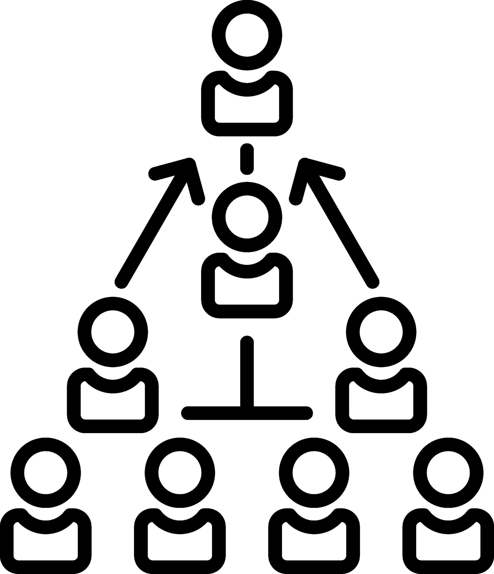 Hierarchy Vector Icon 37242347 Vector Art at Vecteezy