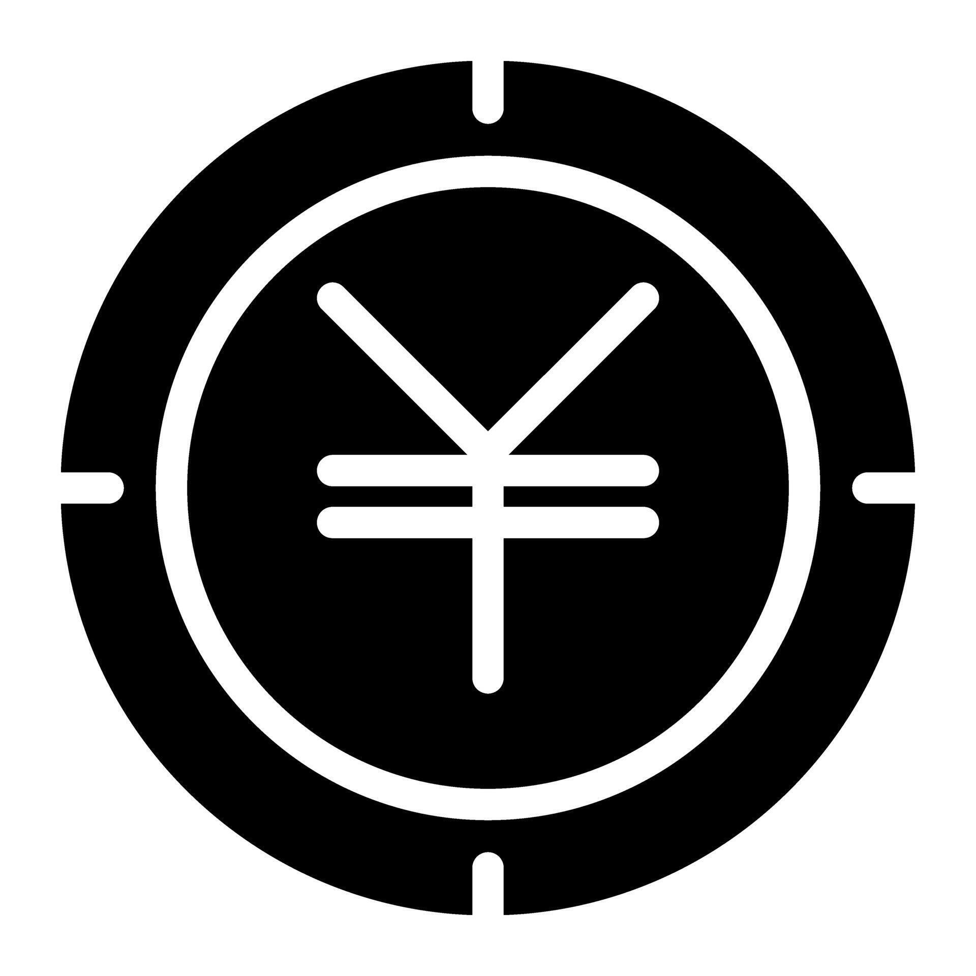 Japanese yen icon Simple vector illustration graphic icon for web, UI ...