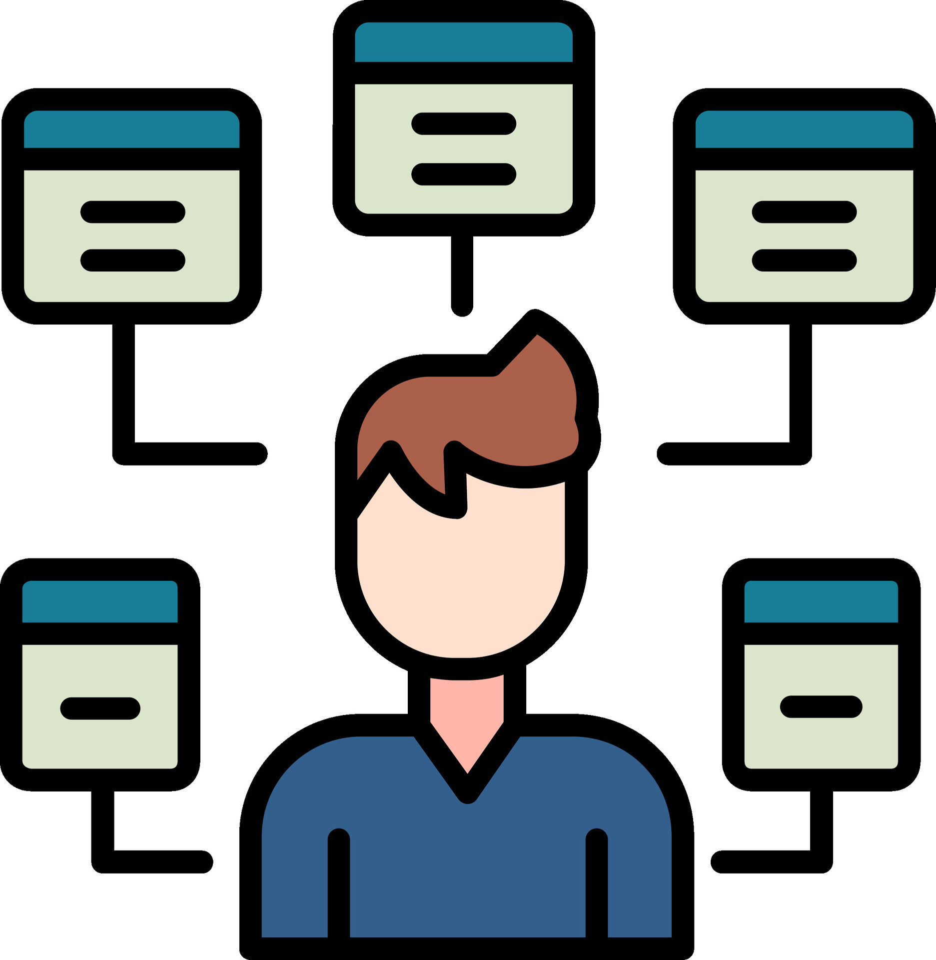 Multitasking Vector Icon 37244198 Vector Art at Vecteezy