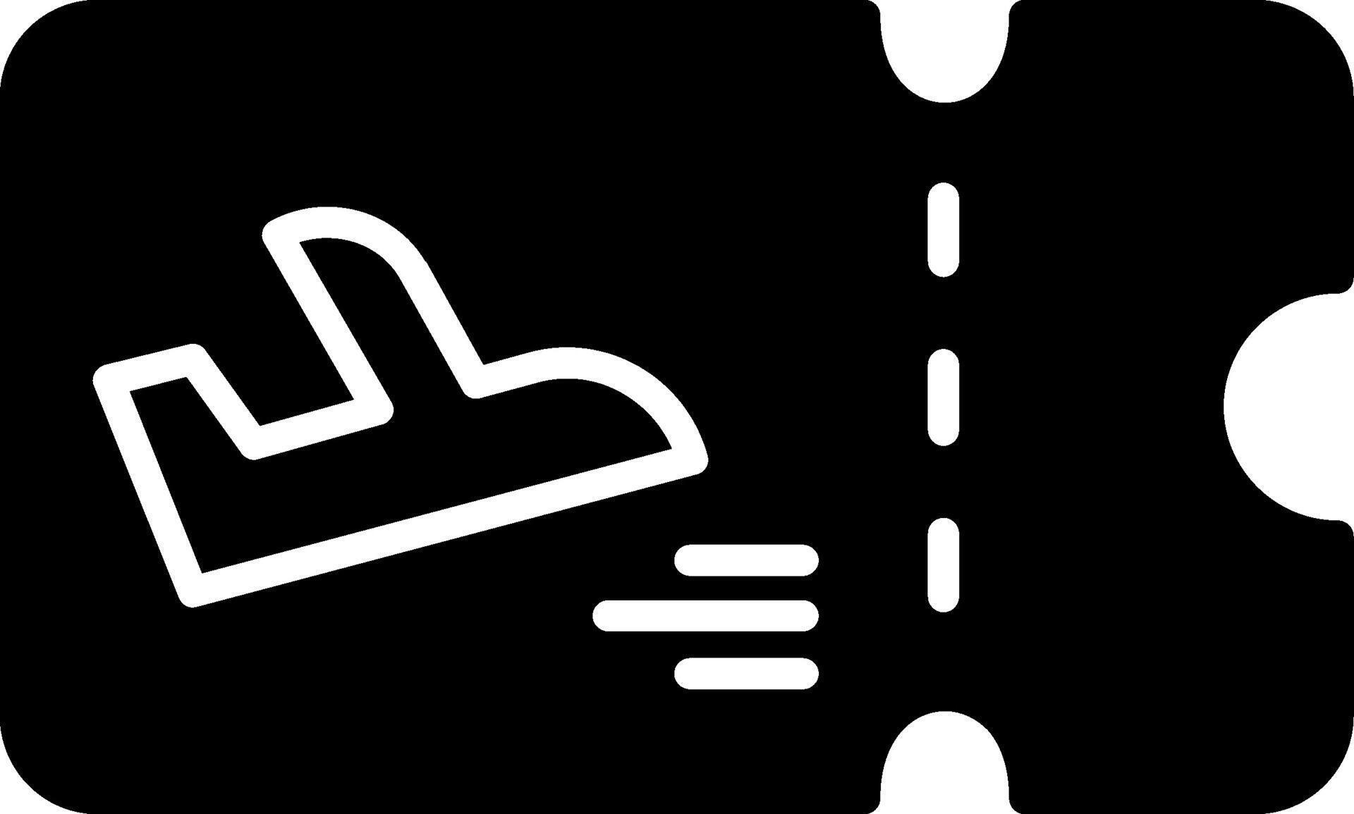 Boarding Pass Vector Icon 37249416 Vector Art At Vecteezy