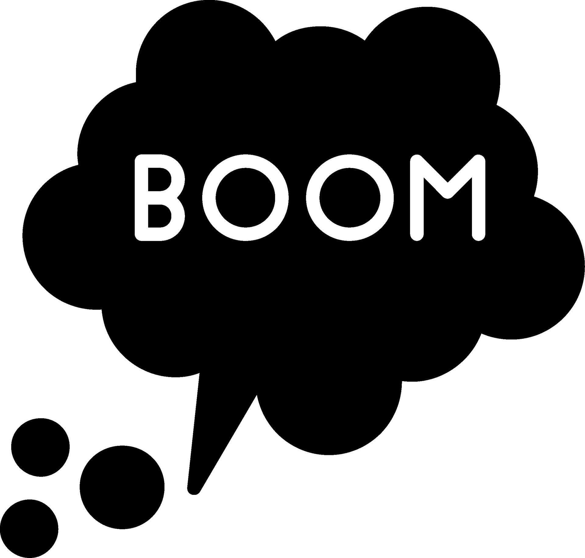 Boom Vector Icon 37249708 Vector Art at Vecteezy