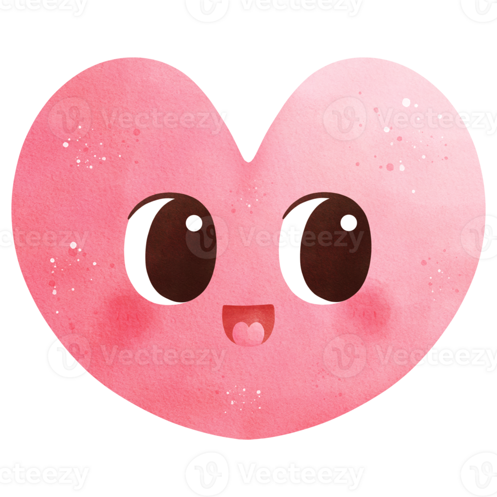 Watercolor Heart Illustration 37252542 Png