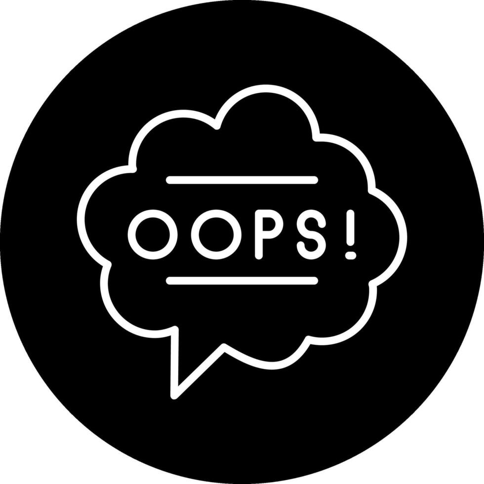 Oops Vector Icon 37256657 Vector Art at Vecteezy