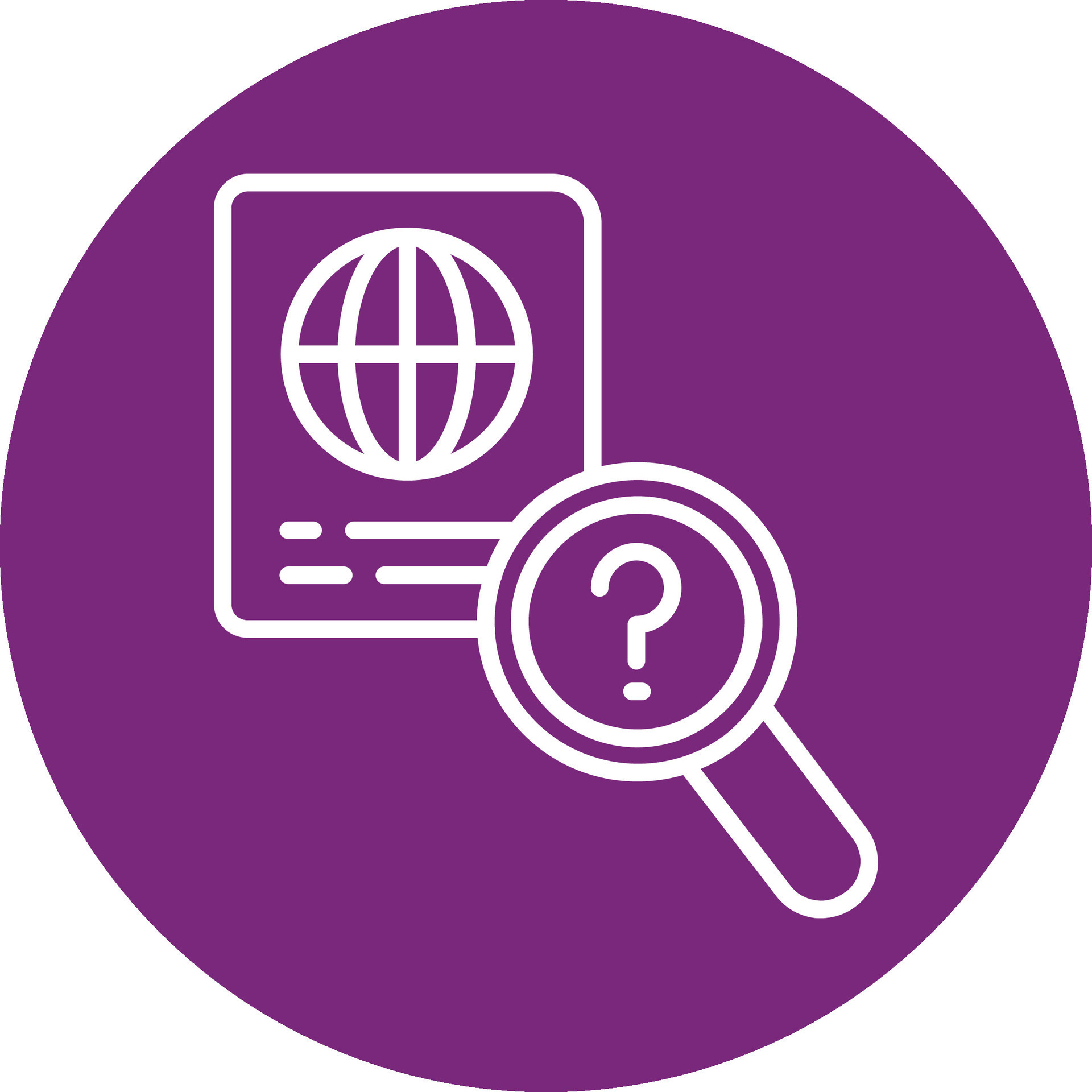 Passport Vector Icon 37257656 Vector Art At Vecteezy