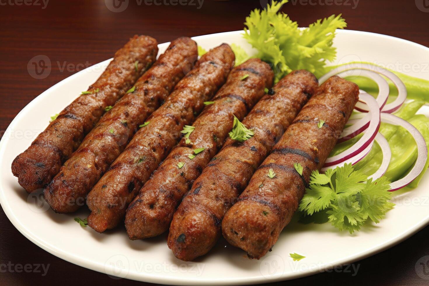 AI generated Tasty seekh kabab. AI Generated. 37257902 Stock Photo at ...