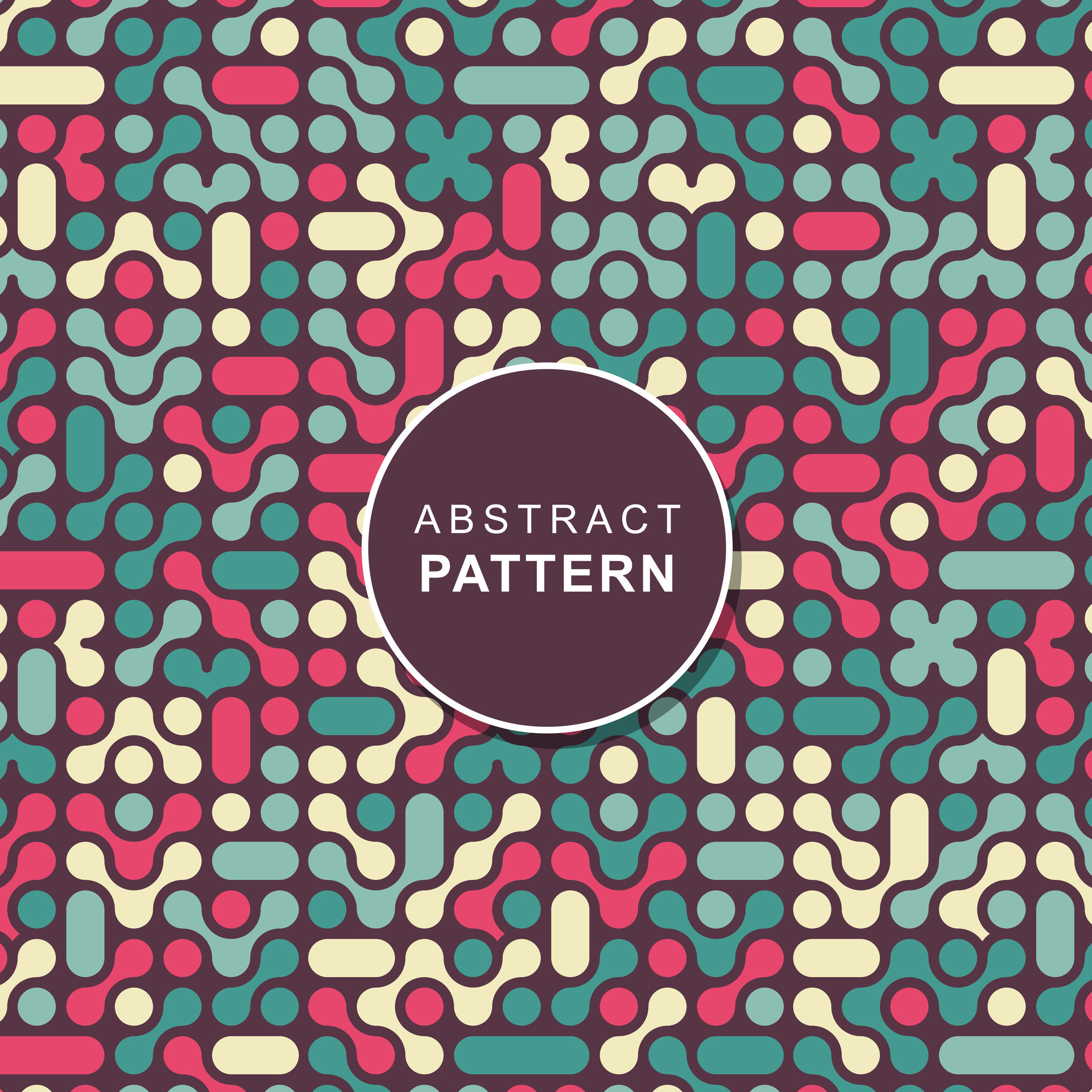 Colorful Abstract Blob Pattern Background Cute Pattern Flat Design 37268421 Vector Art At Vecteezy