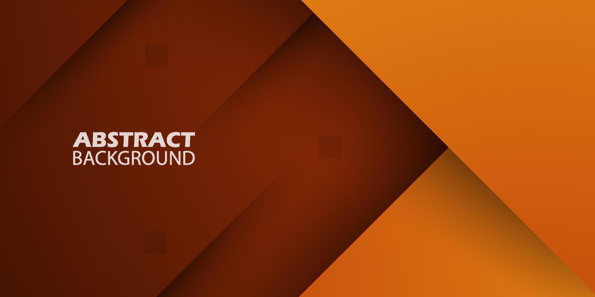 Abstract square overlap background for card graphics design. Orange and ...