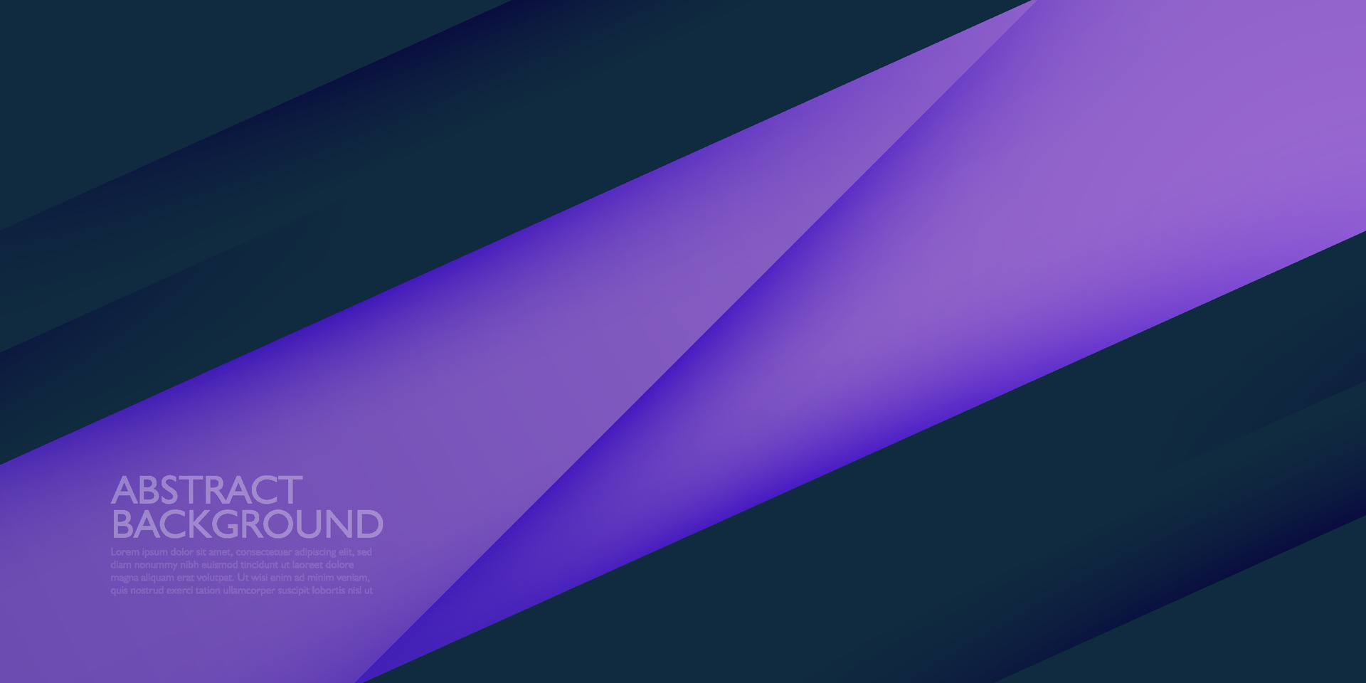 Abstract dark purple and green overlap background template vector with ...