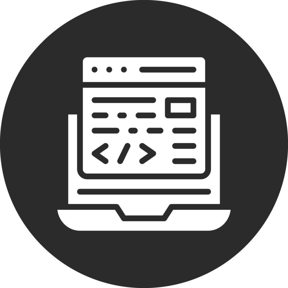 Laptop Coding Vector Icon 37284338 Vector Art at Vecteezy Laptop Coding Vector Icon 37284338 Vector Art at Vecteezy