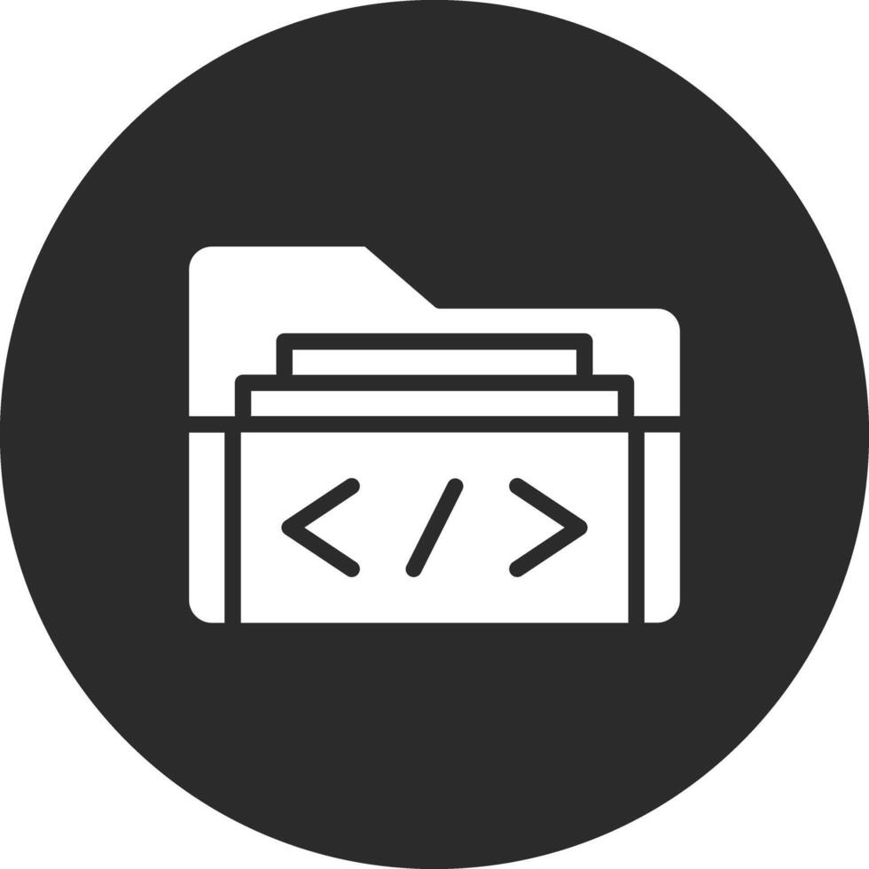 Coding Folder Vector Icon 37285726 Vector Art at Vecteezy