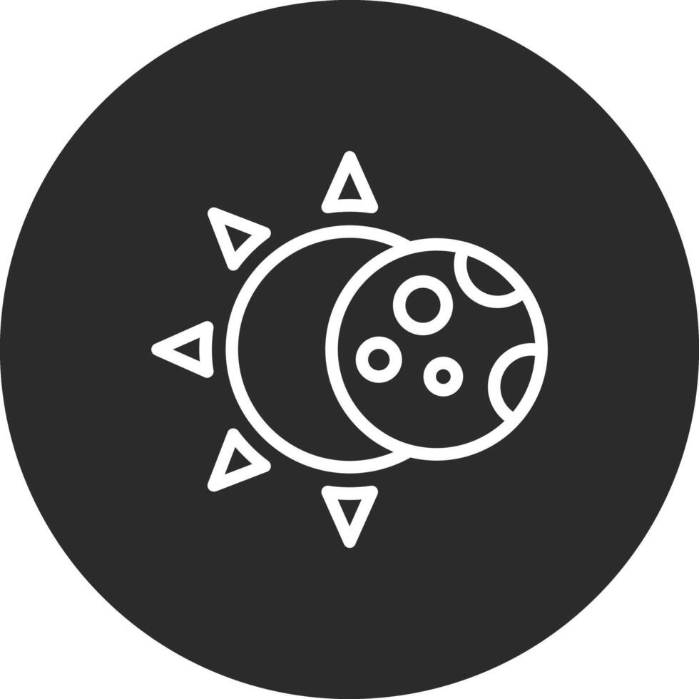 Solar Eclipse Vector Icon 37294956 Vector Art at Vecteezy