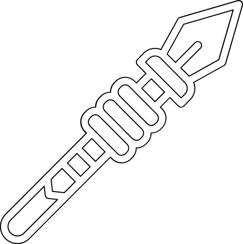 Spear Vector Icon 37301721 Vector Art At Vecteezy