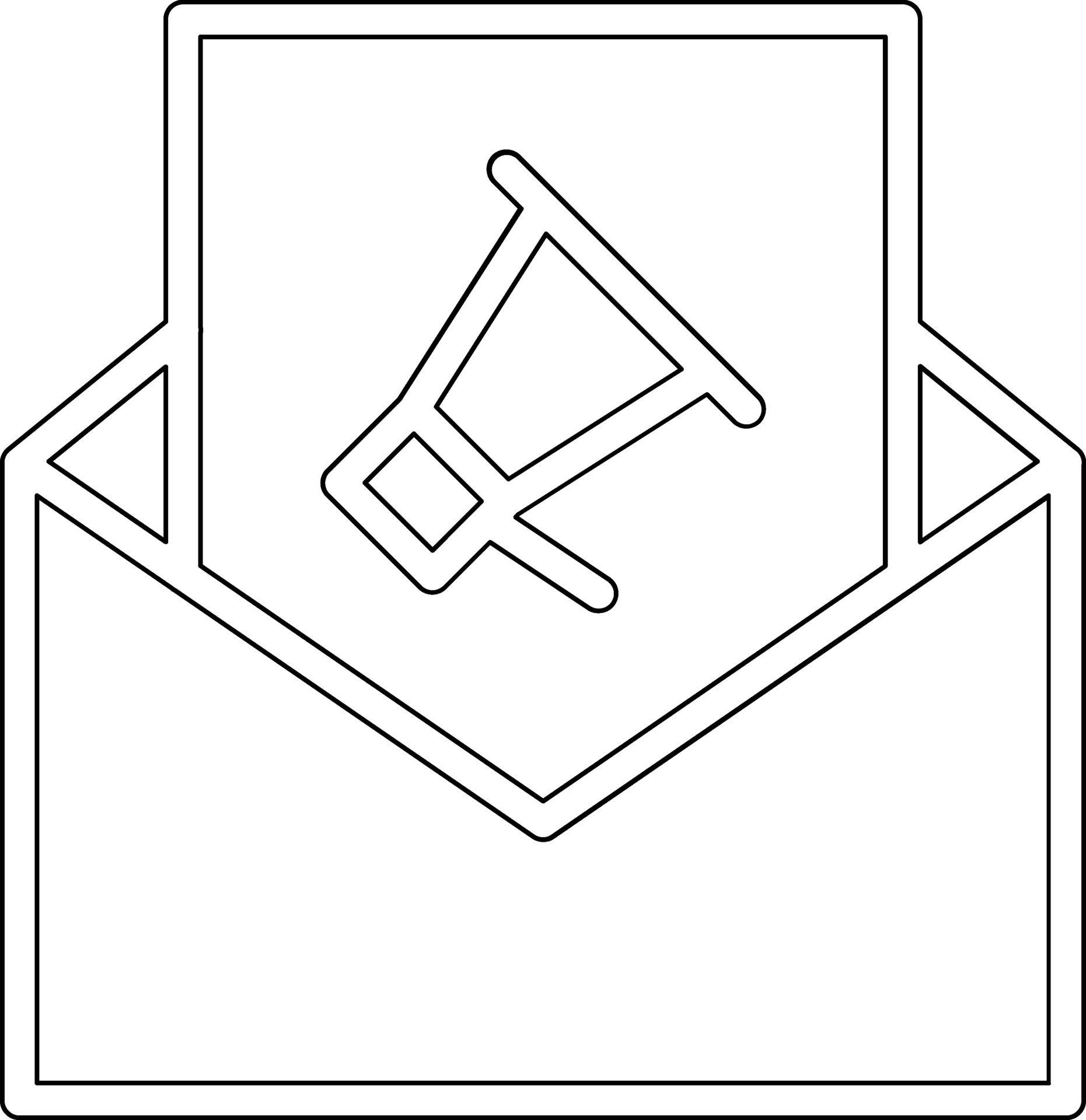 Email Marketing Vector Icon 37301797 Vector Art At Vecteezy