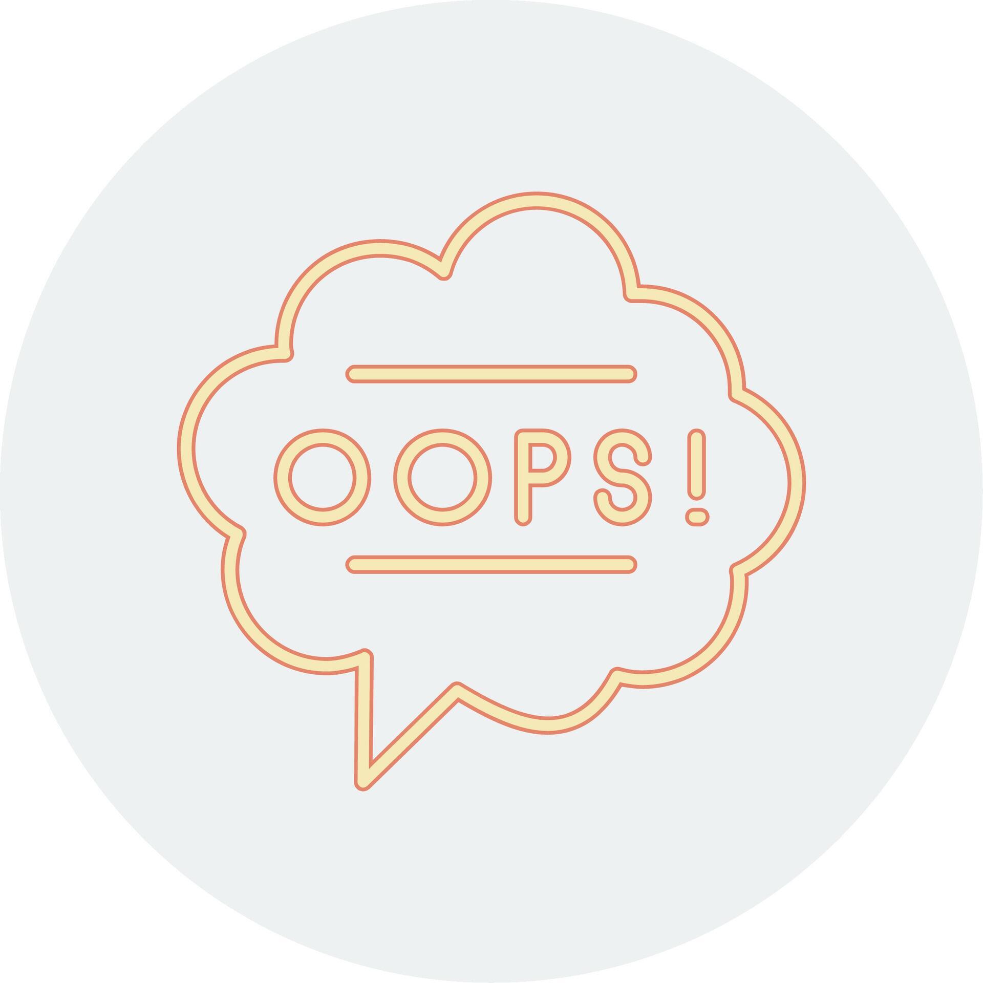 Oops Vector Icon 37306024 Vector Art at Vecteezy