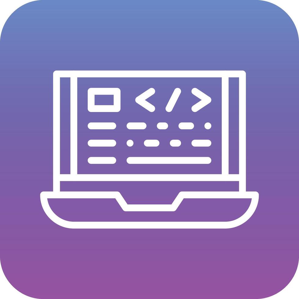 Web Coding Vector Icon 37313793 Vector Art at Vecteezy