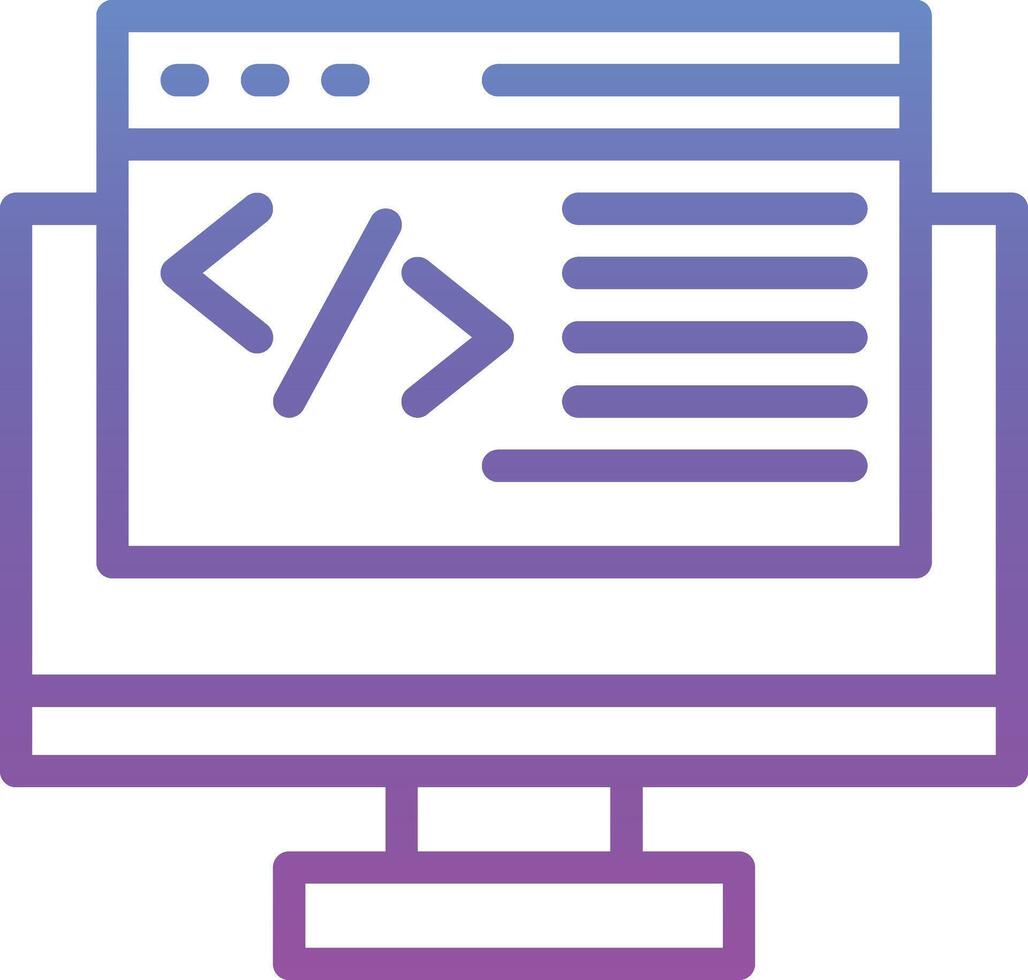 Web Programming Vector Icon 37315497 Vector Art at Vecteezy