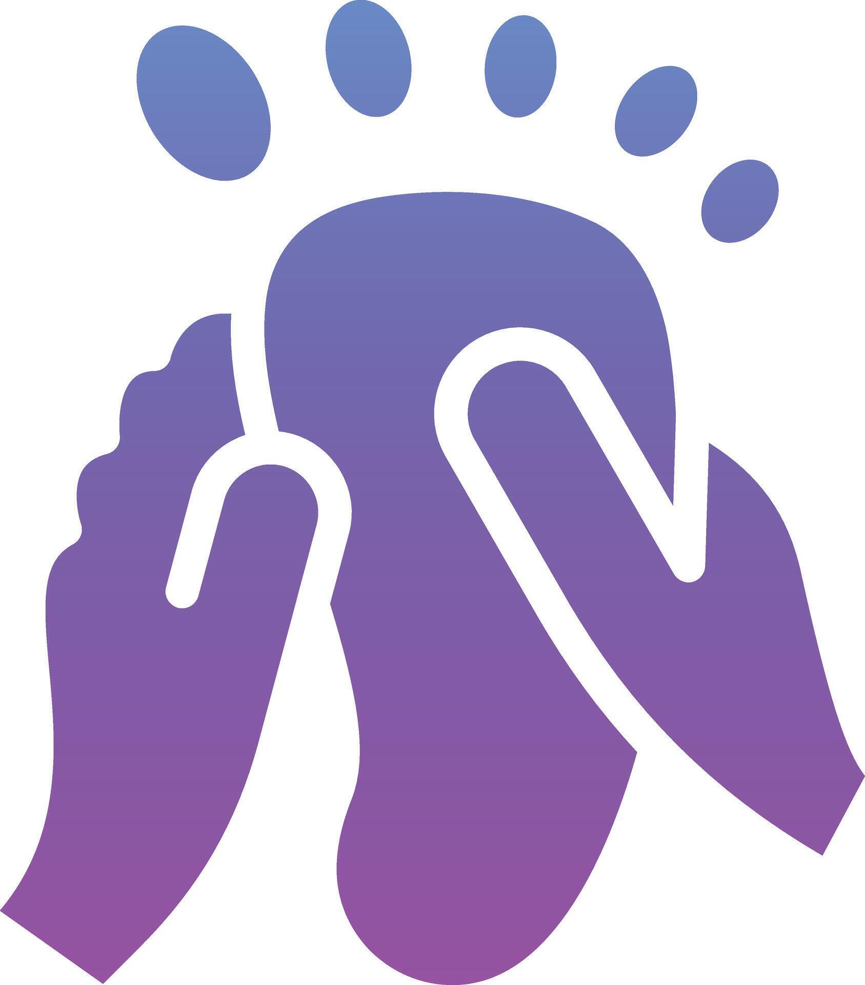 Foot Massage Vector Icon 37320018 Vector Art at Vecteezy