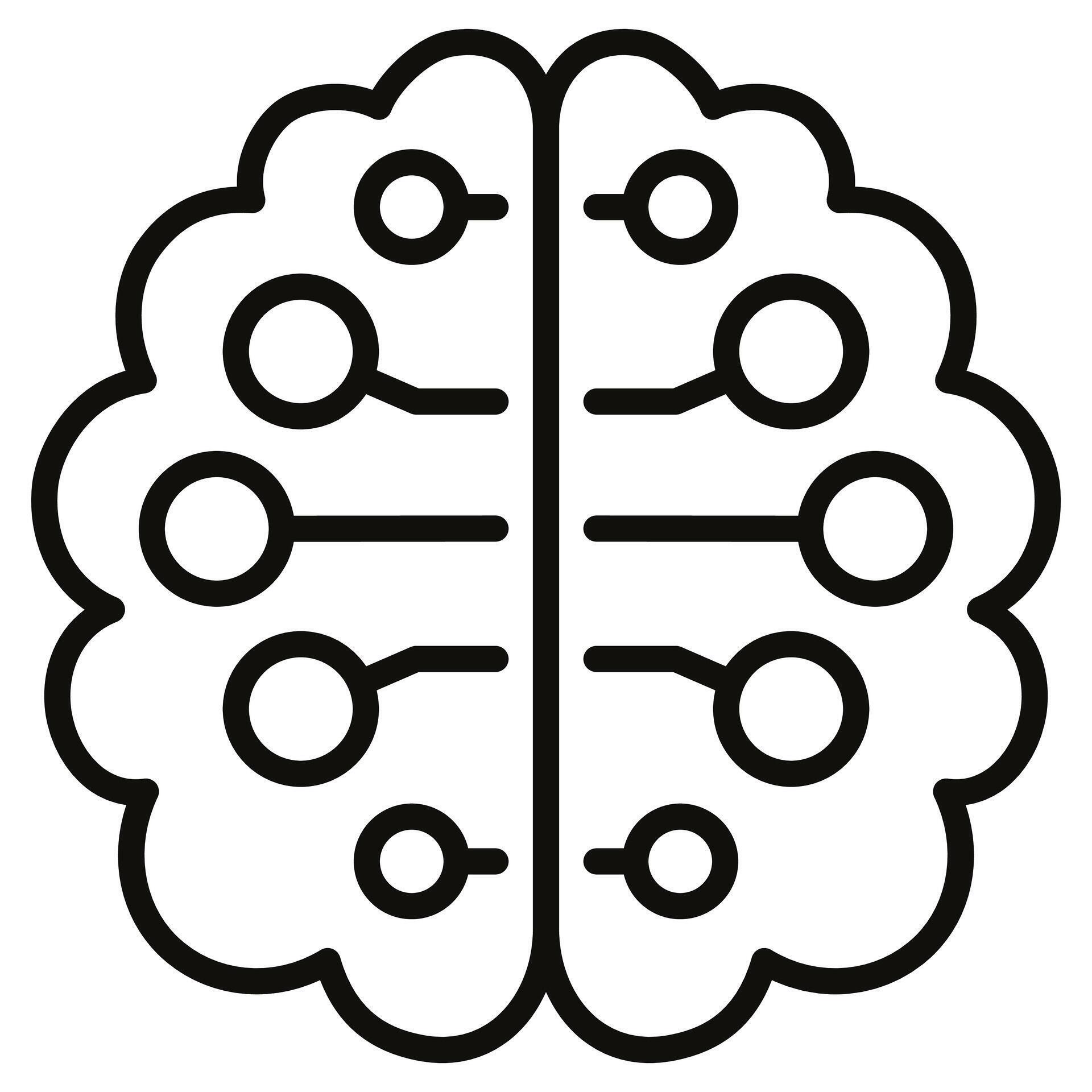 Machine Learning Model icon line vector illustration 37328765 Vector ...