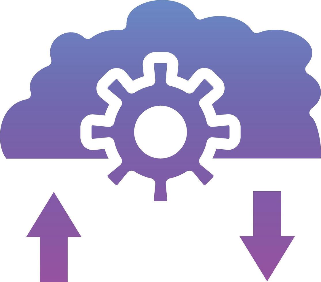 Cloud Interface Vector Icon 37334897 Vector Art at Vecteezy