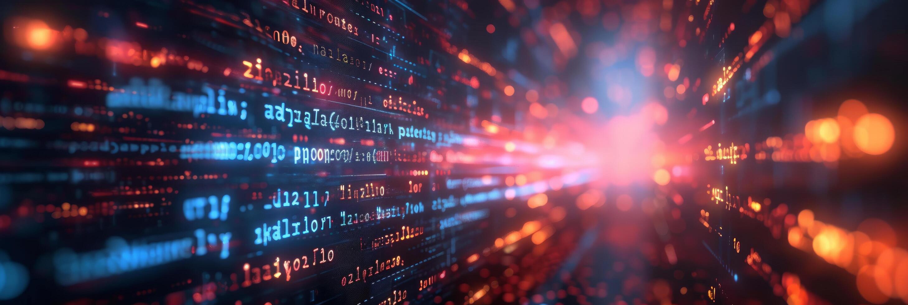 AI generated Dark abstract technology background with translucent ...