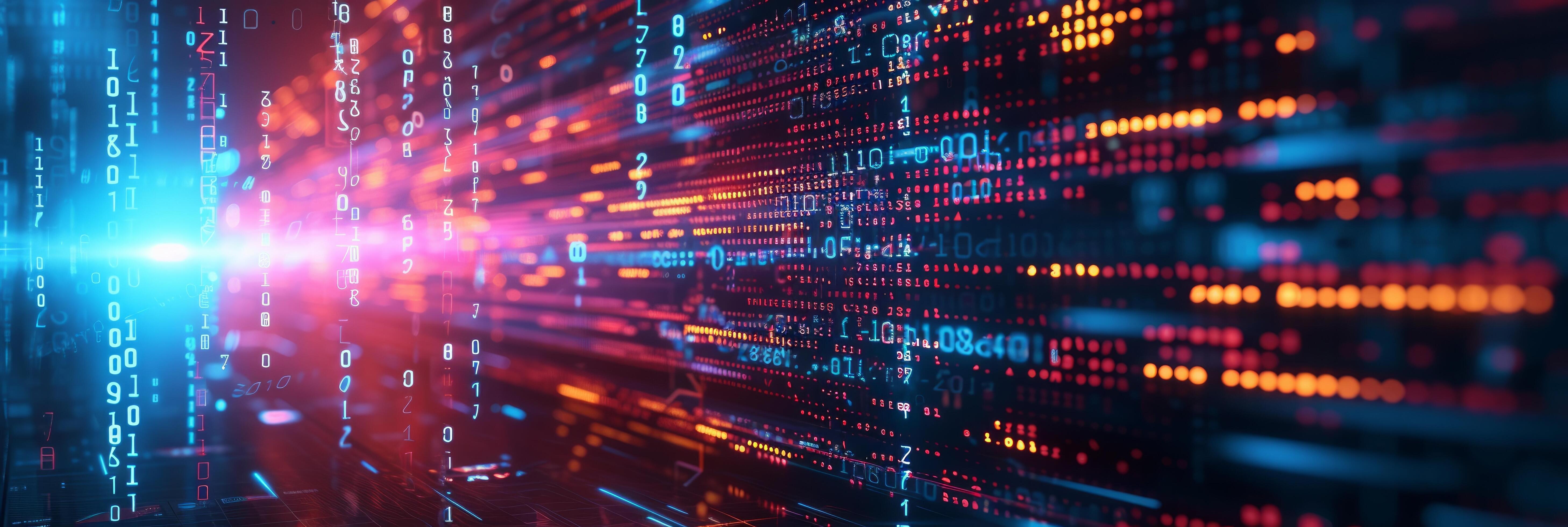 AI generated Dark abstract technology background with translucent ...