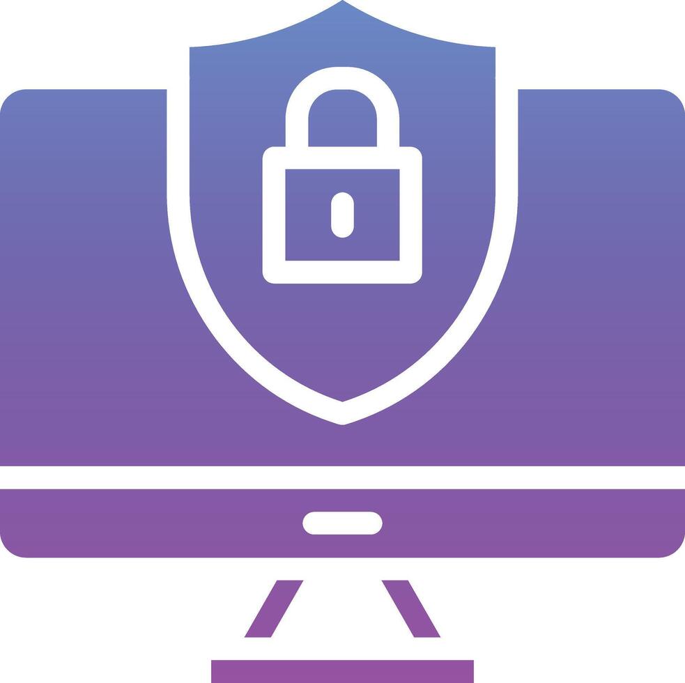 Computer Security Vector Icon 37343367 Vector Art at Vecteezy