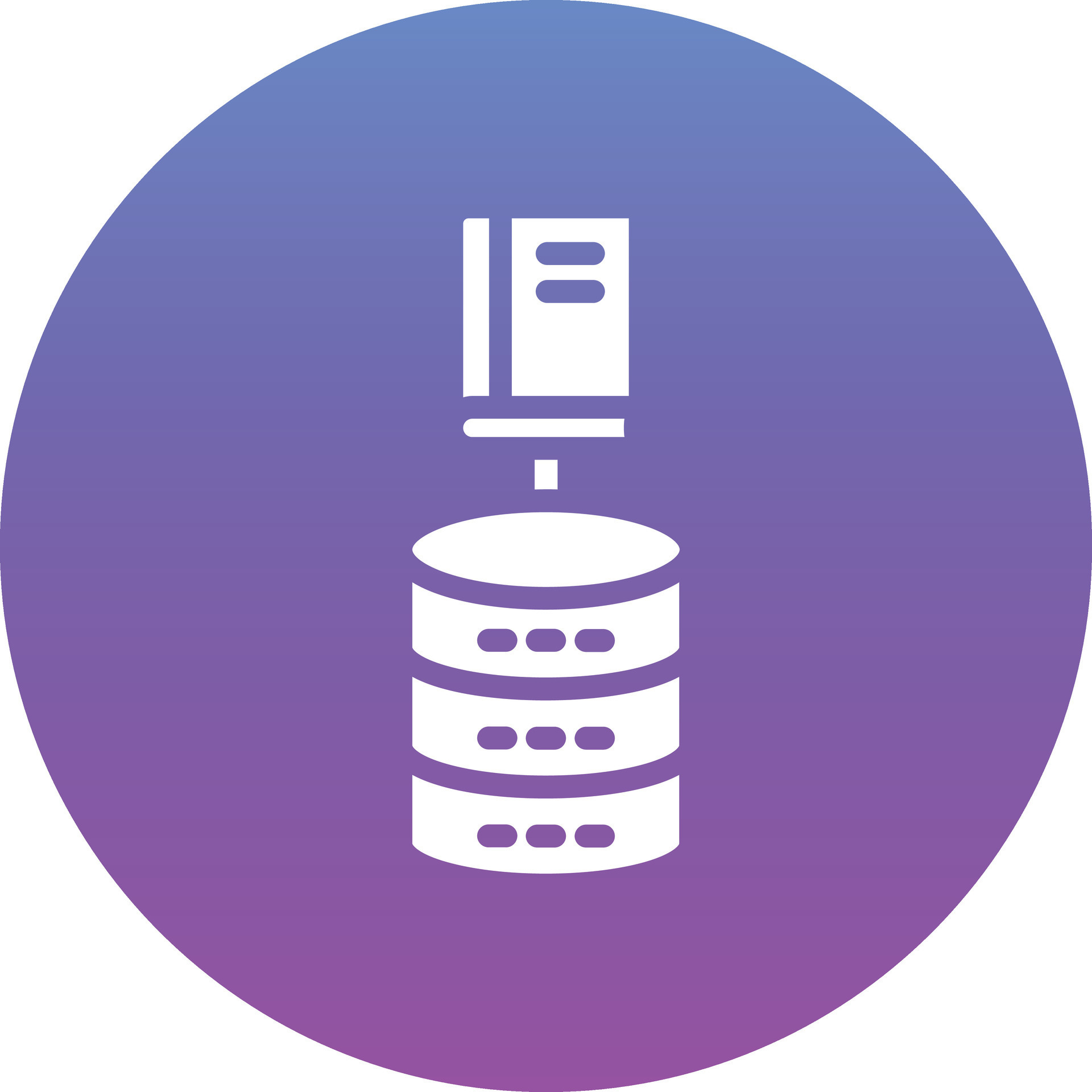 Study Database Vector Icon 37357107 Vector Art at Vecteezy