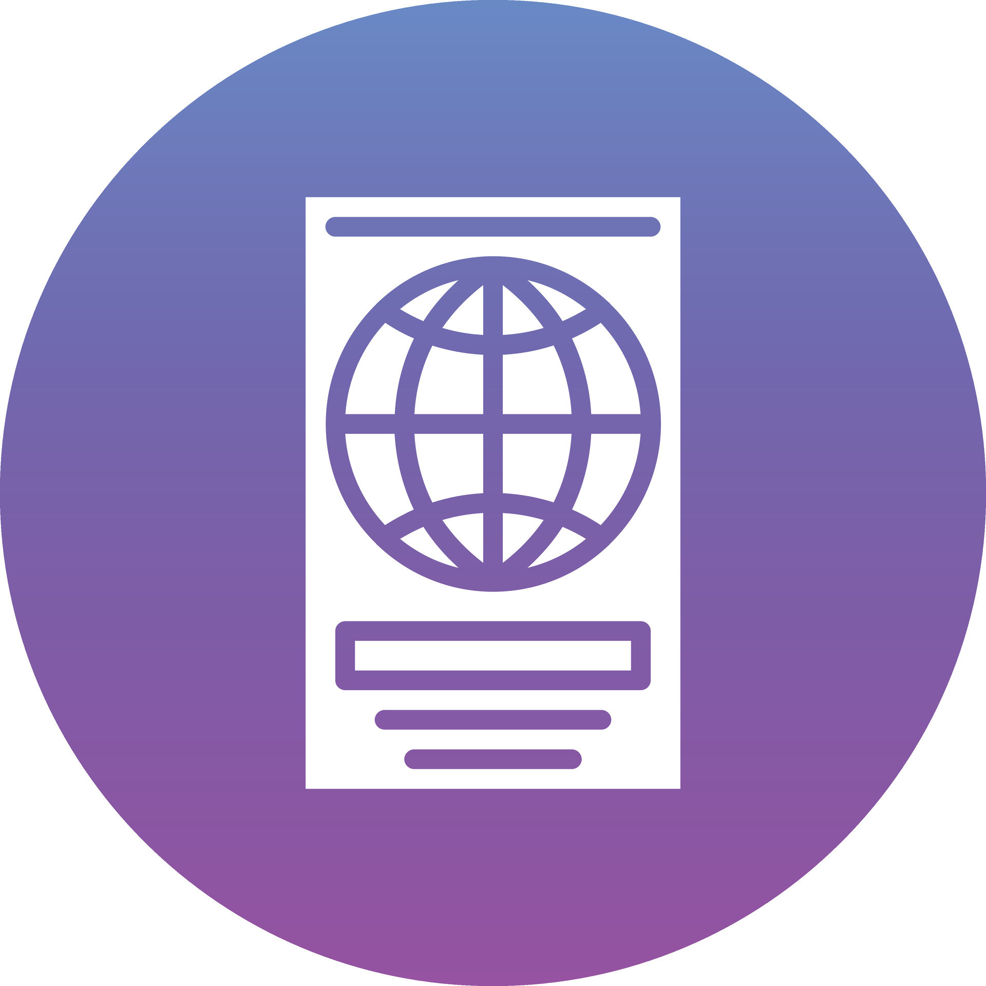 Passport Vector Icon 37358625 Vector Art At Vecteezy