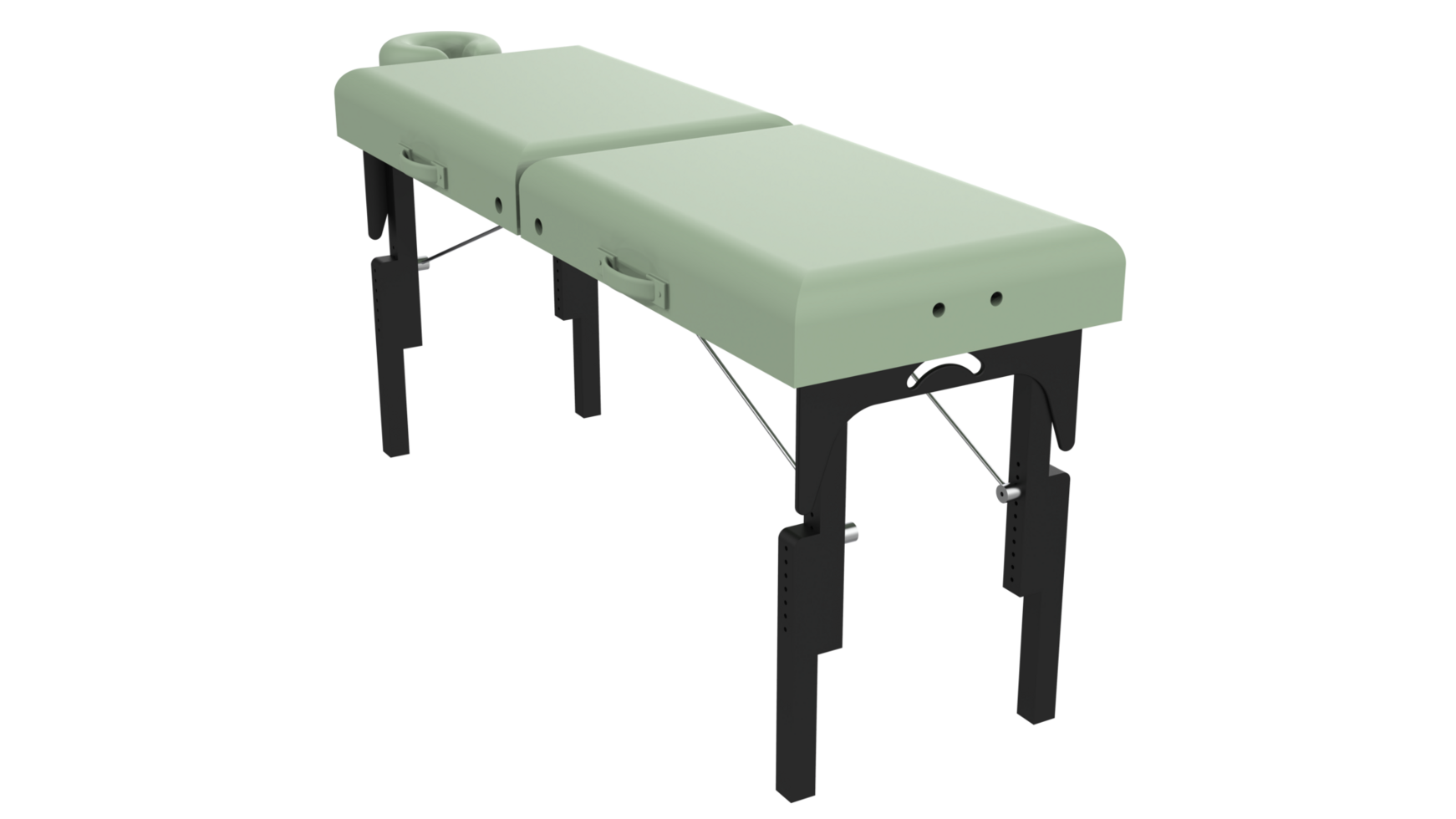 Massage Table Isolated On Background 3d Rendering Illustration 37365226 Png